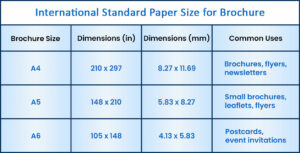Brochure Size 101: A Beginner's Guide