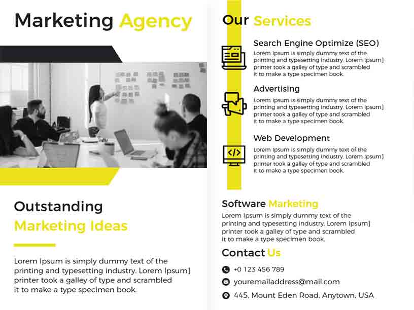 Marketing Brochure Templates - Free | Customize | Download