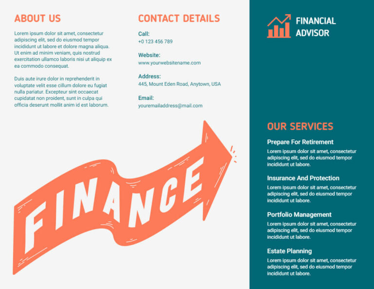 Accounting Brochure Templates