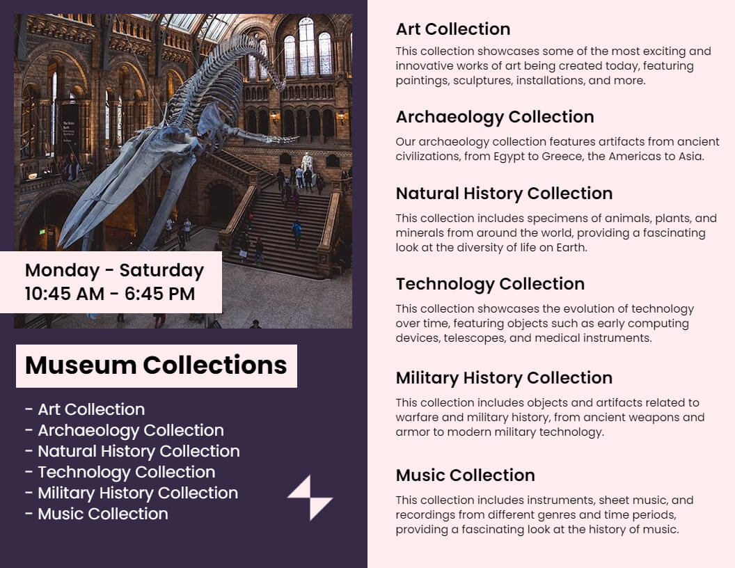 Museum Brochure Templates