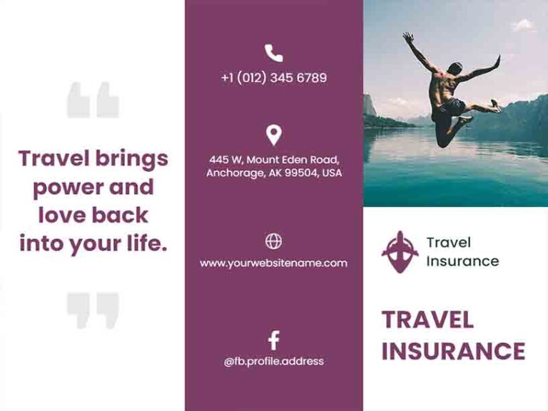 Insurance Brochure Templates - Free | Customize | Download
