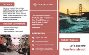 Holiday Brochure Templates - Free | Editable | Downloadable