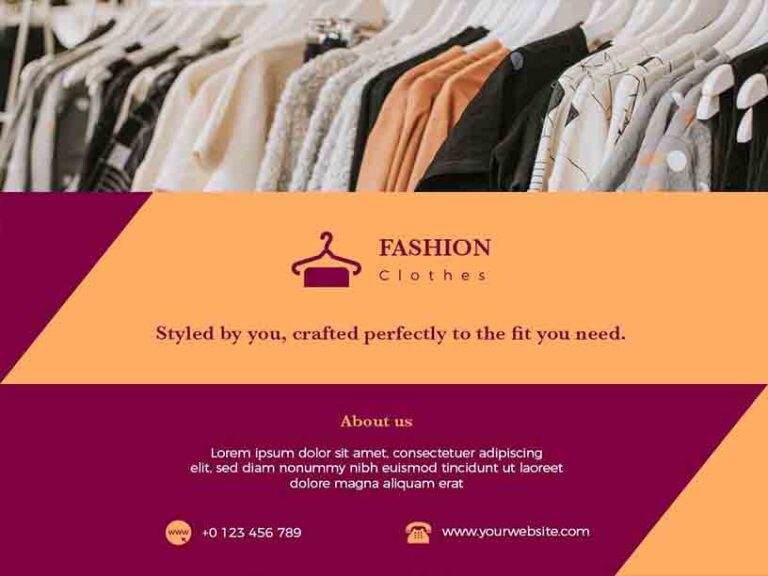 Fashion Brochure Templates - Free | Customize | Download