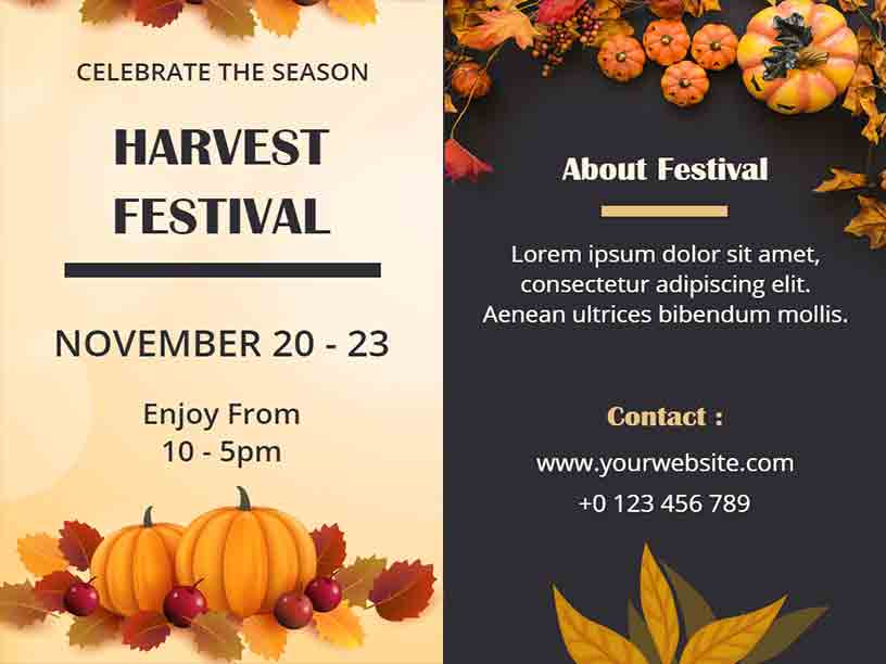 Event Brochure Templates - Free | Customize | Download