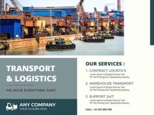 Transportation Brochure Templates - Free | Edit | Download