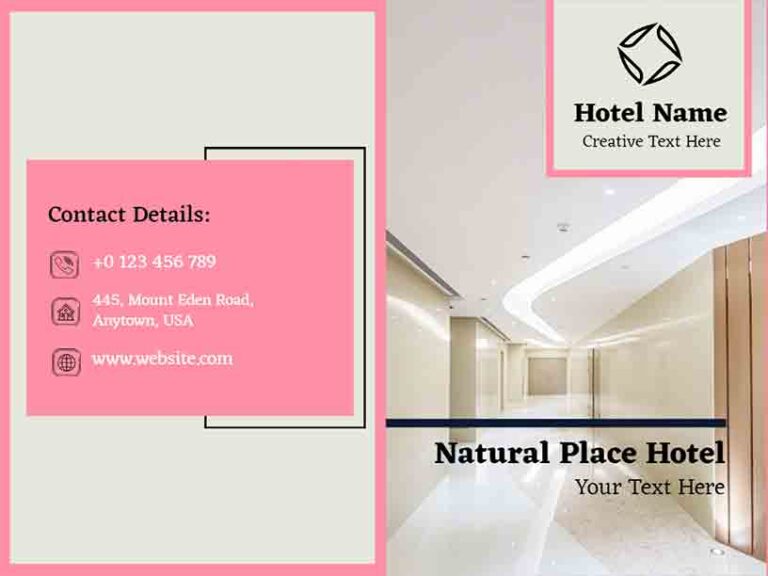 Hotel Brochure Templates - Free | Customize | Download