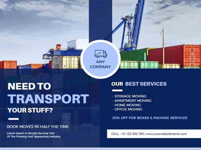 Transportation Brochure Templates - Free | Edit | Download