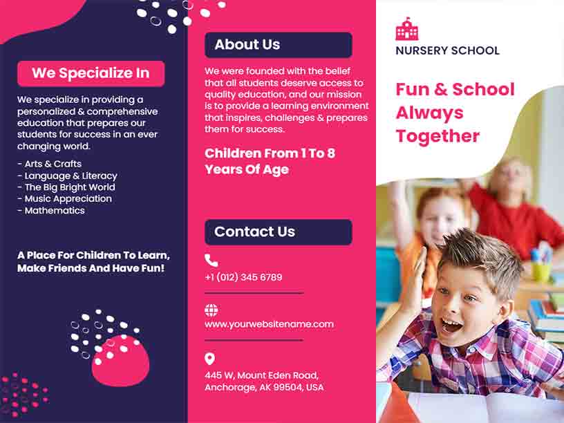 Education Brochure Templates - Free | Customize | Download