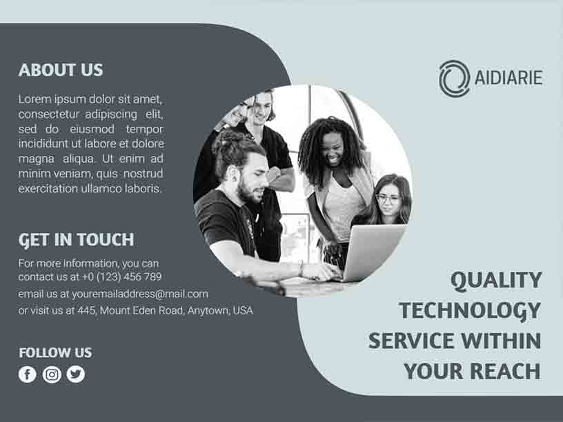 Company Brochure Templates - Free | Customize | Download