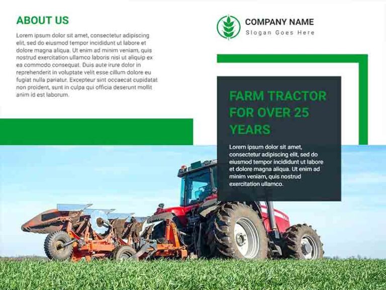 Agriculture Brochure Templates - Free | Customize | Download